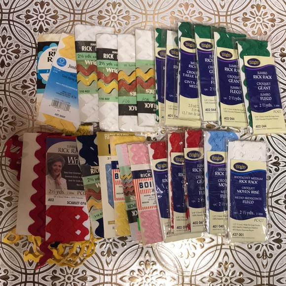 Wrights | Other | Retrovintage Rick Rack Combo | Poshmark